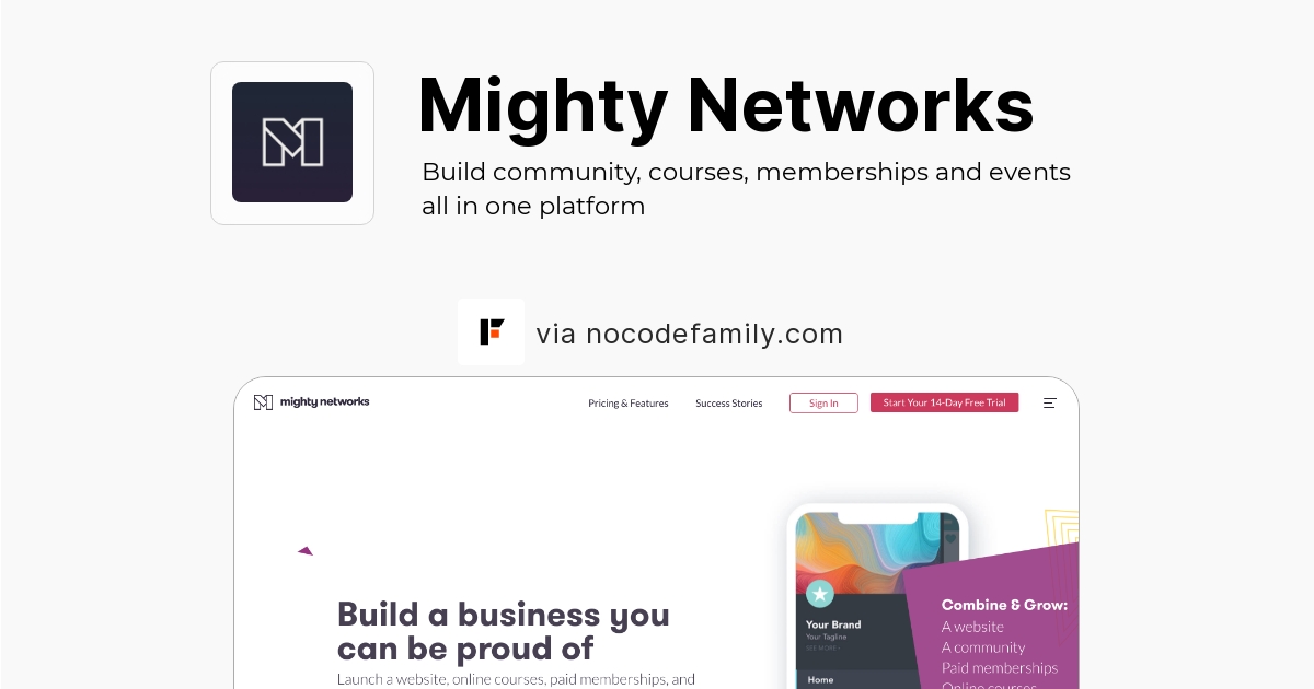 Mighty Networks Reviews, Templates and Pricing in 2024