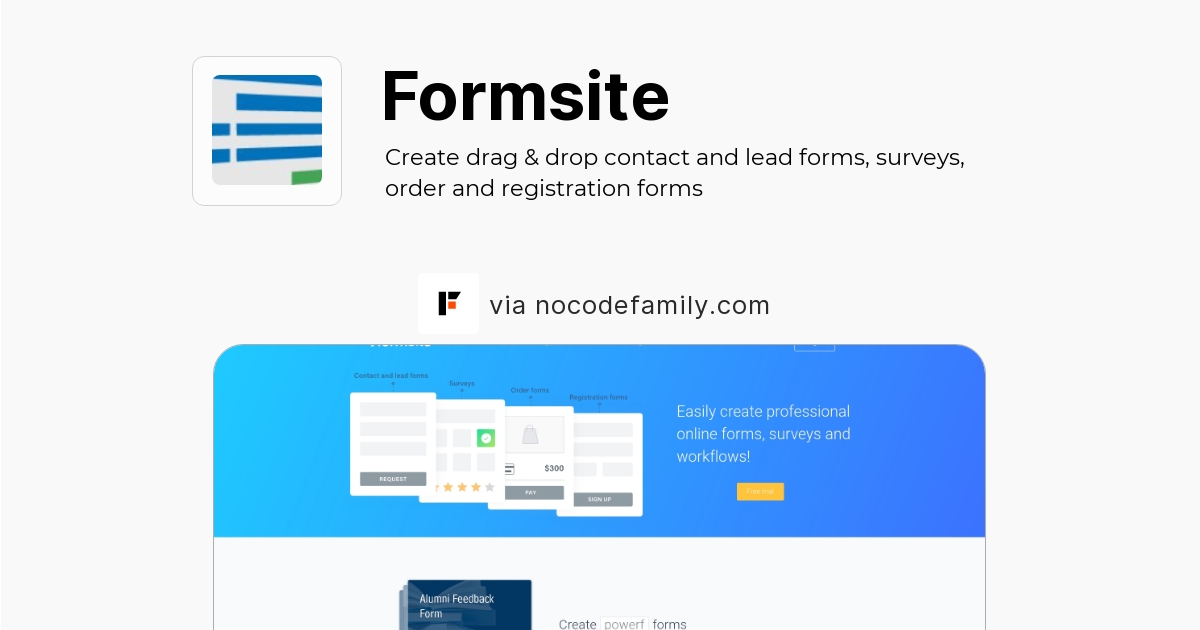 Formsite Reviews, Templates and Pricing in 2024