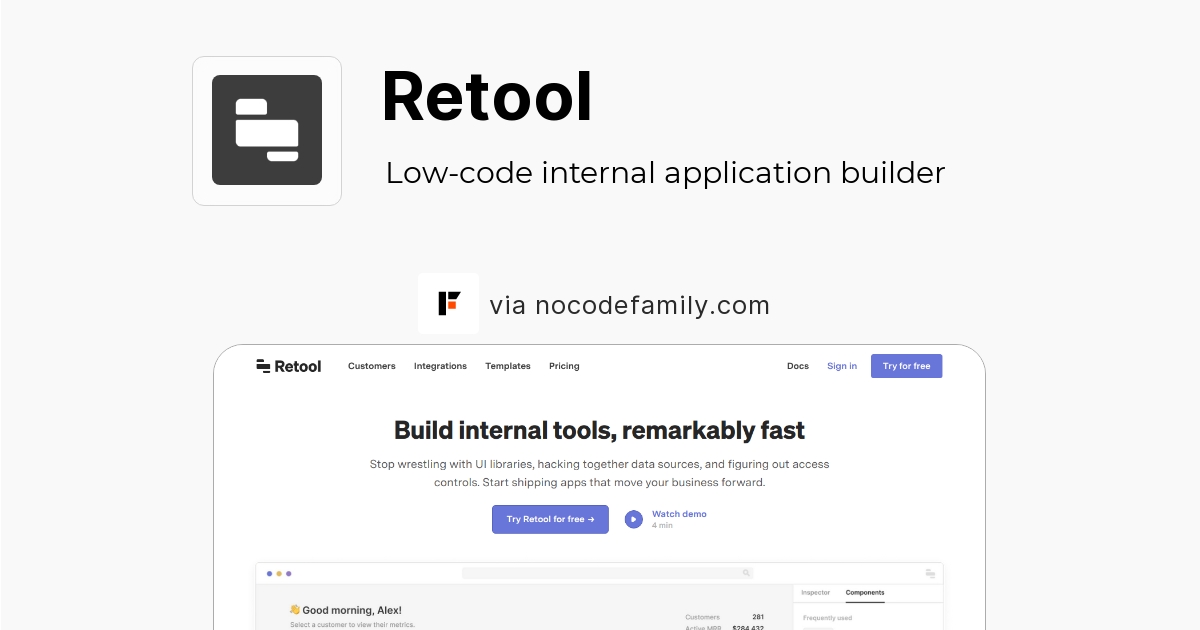 Retool Reviews, Templates and Pricing in 2024