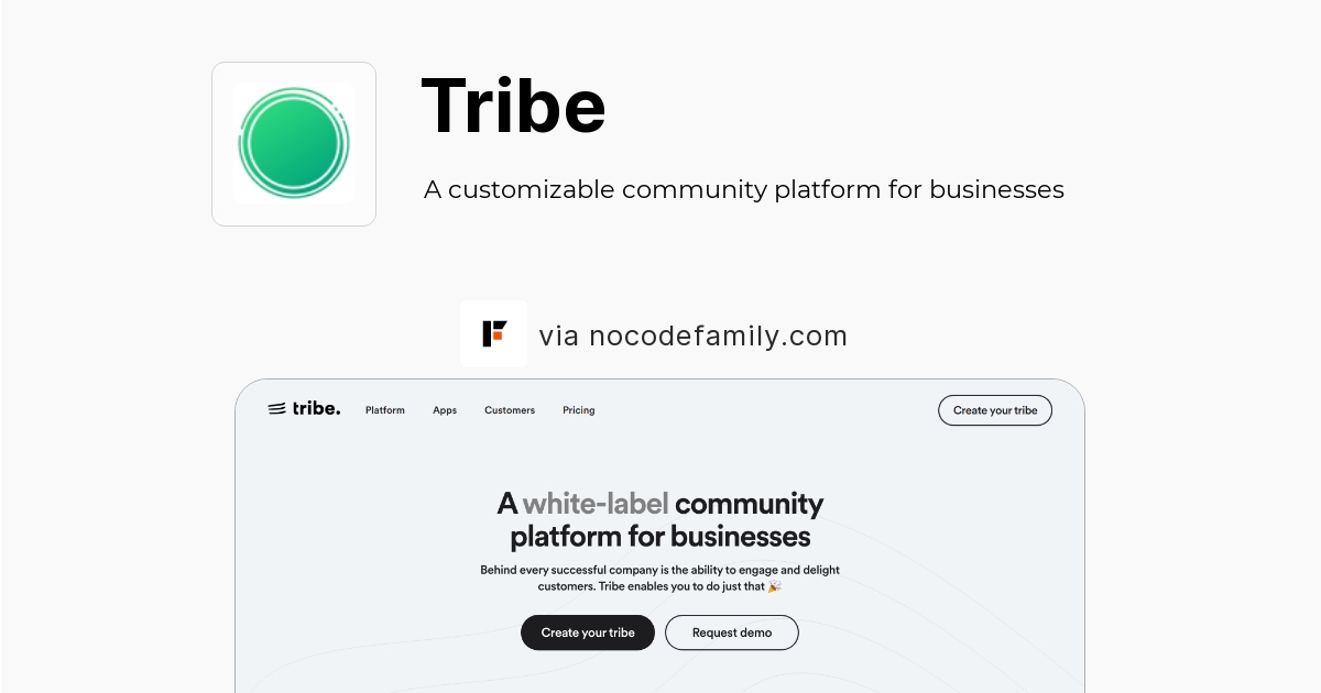 Tribe Reviews, Templates and Pricing in 2024