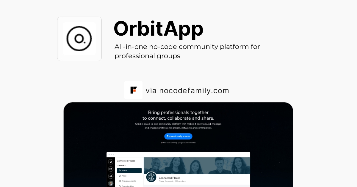 OrbitApp, No-code Pricing 2024